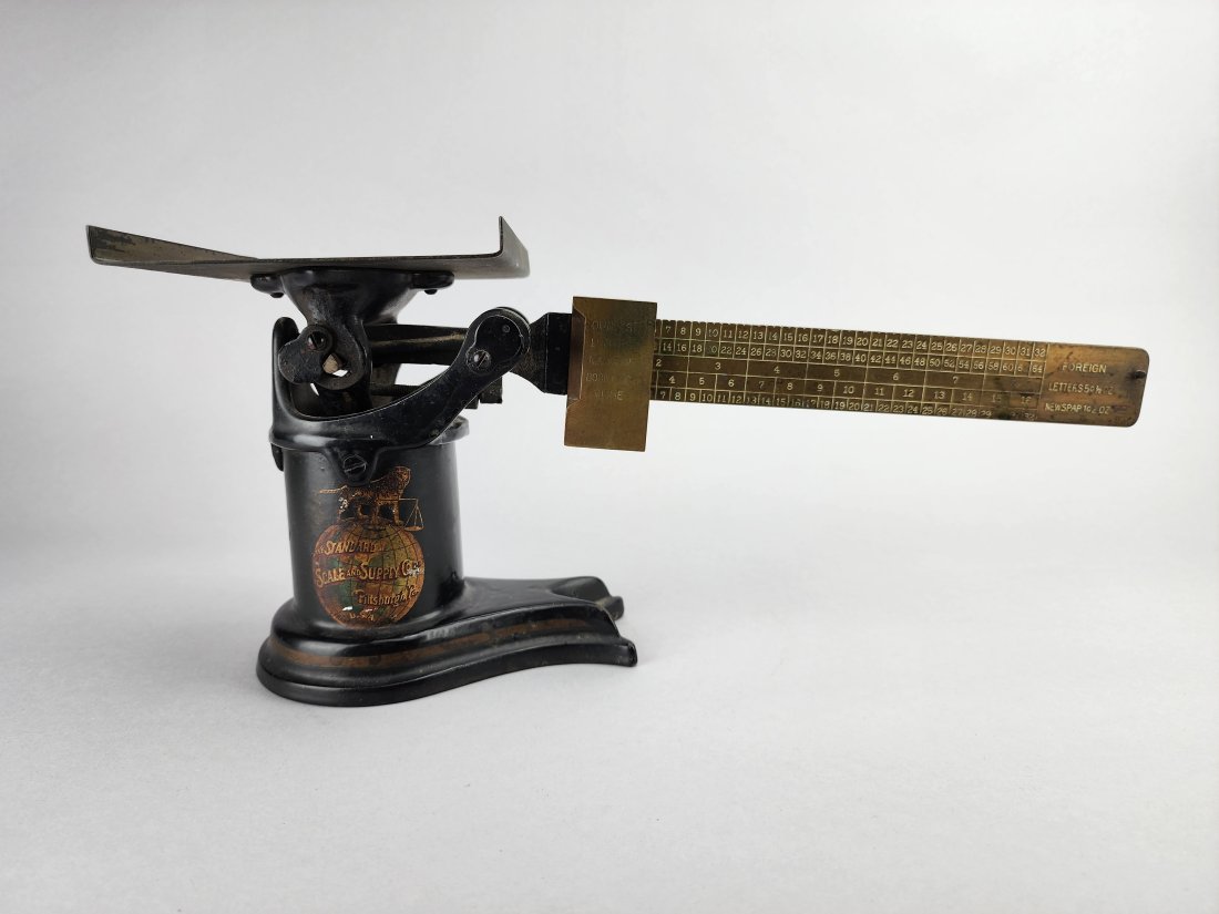 Antique Cast Iron Scale By The Standard Scale & Supply Co. Pittsburg, Pa