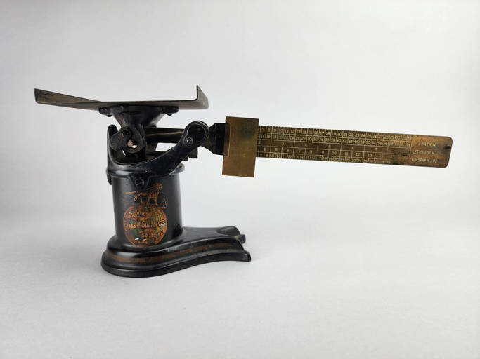 Antique Cast Iron Scale By The Standard Scale & Supply Co. Pittsburg, Pa