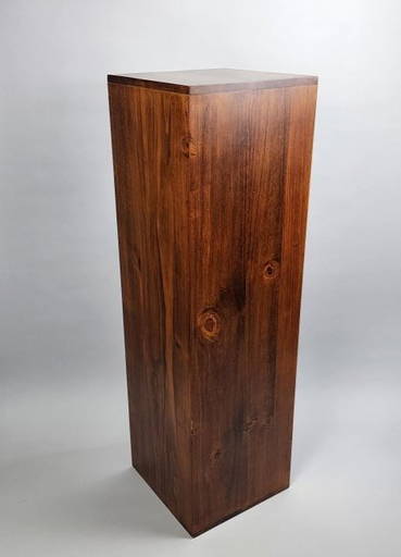 Vintage Wood Base Pedestal Stand