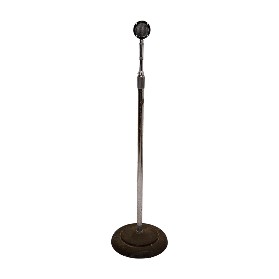 Astatic D-104 Microphone On Atlas Microphone Stand Auction