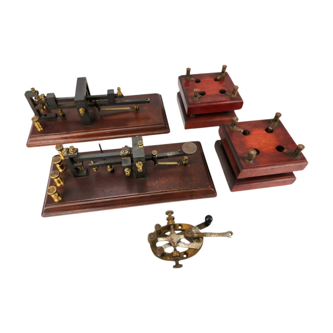 Antique Lot Of Misc. Telegraph Keys & Relays Auction