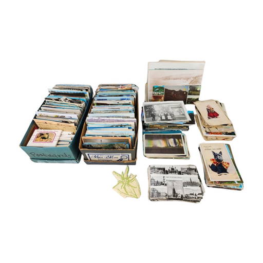 Vintage Postcard Collection From Estate