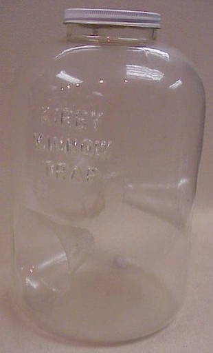 Vintage Kirby Glass Minnow Trap