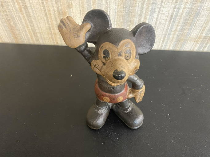 Cast Iron Mickey Mouse Bank