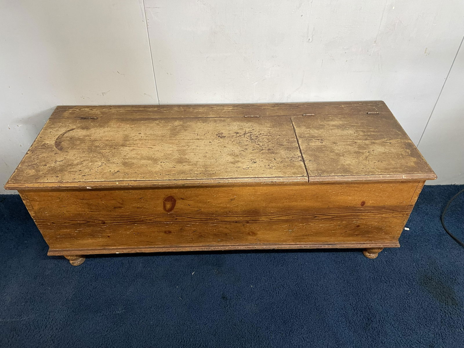 Early Grain Painted Wood Box-Jacob Tice (#0104) on Aug 21, 2021 ...