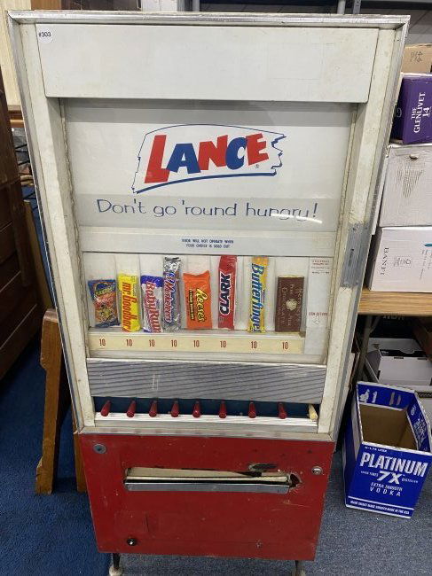 Vintage Lance Vending Machine