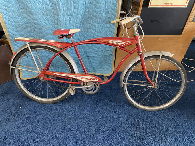 Vintage Amf Roadmaster Skyrider Bike