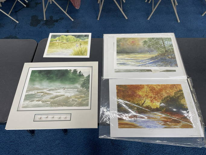 Grouping of Tom Landreth Artwork - Apr 24, 2022 | Costea's Auction ...