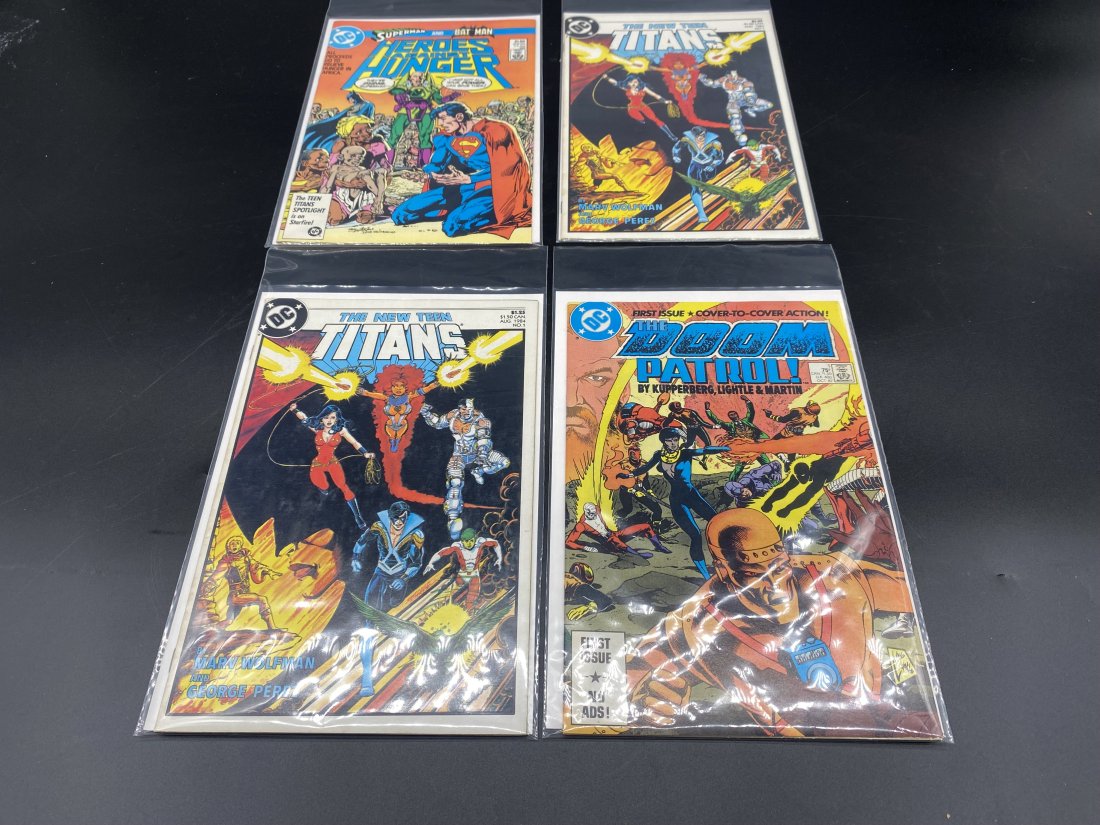 Four Dc First Issue Comics