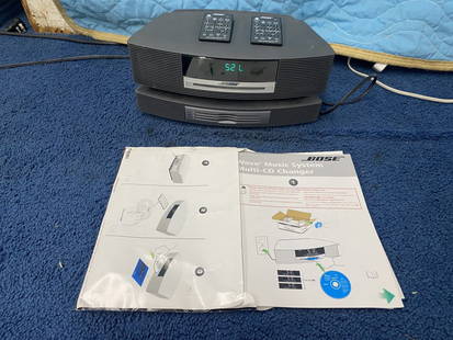 Bose Wave Music System Iii W/ Multi Cd Changer