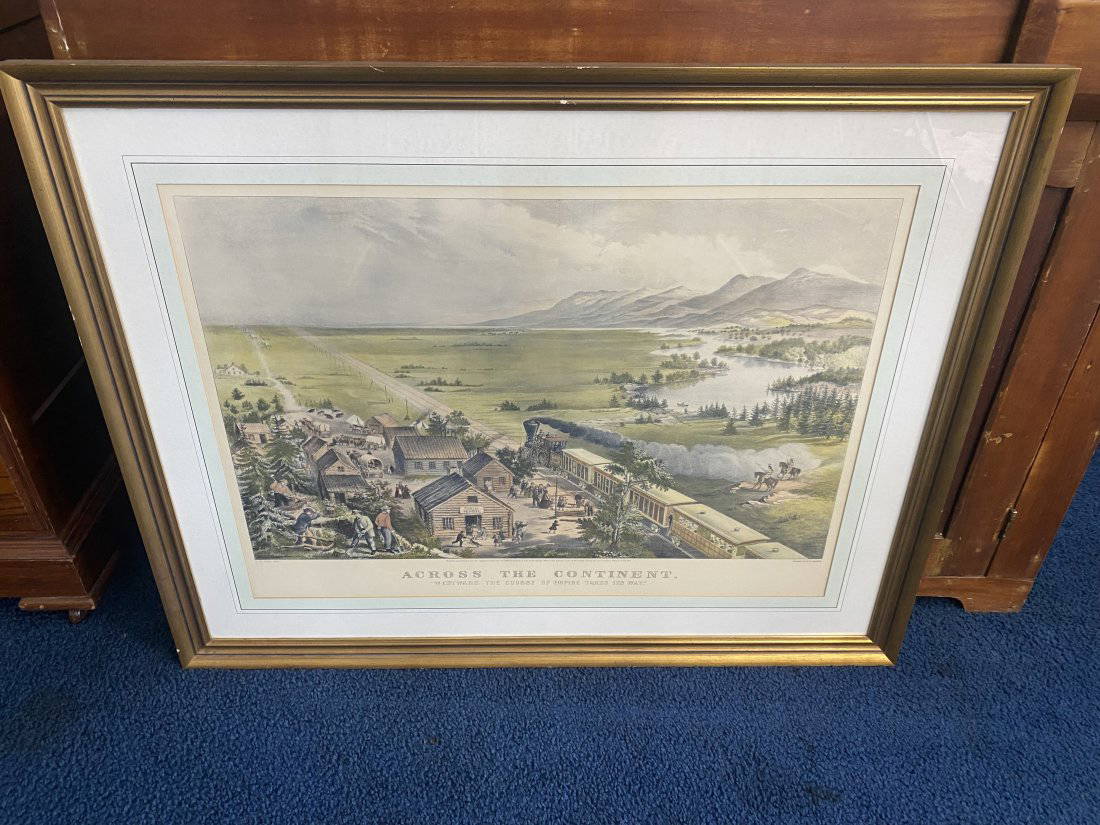 Original Currier Print Auction