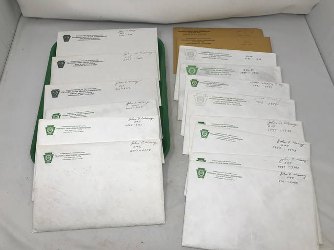 Selection Of Pennsylvania Game Commission Stamps