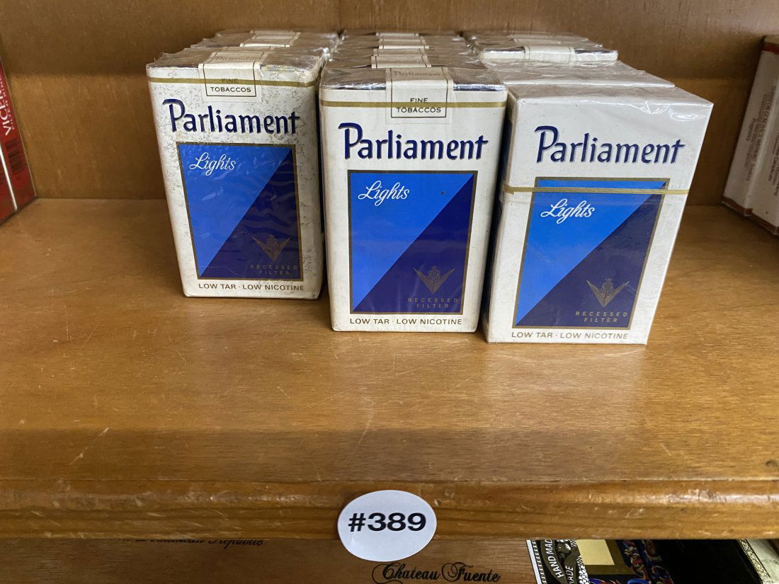 Vintage Parliament Cigarette Packs