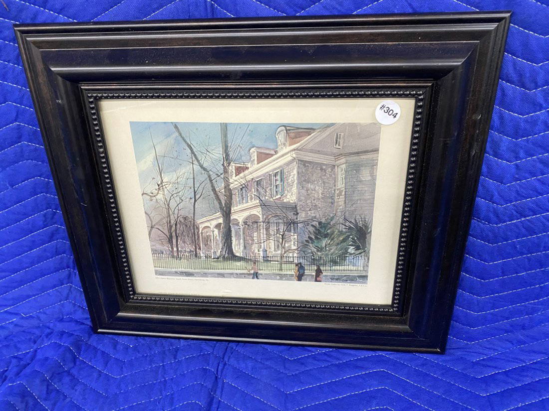 Nick Ruggieri Watercolor Auction