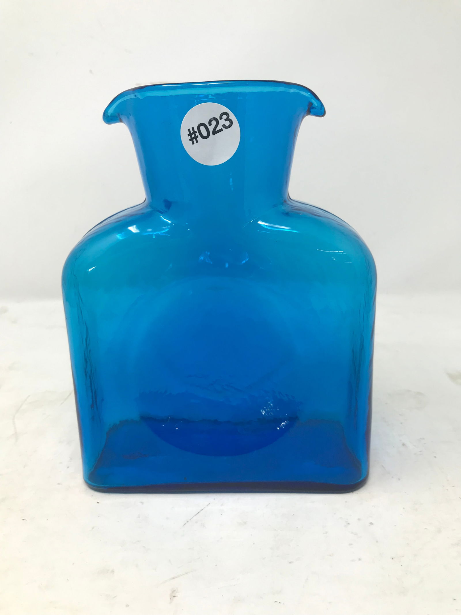 Blenko Glass Bottle Auction