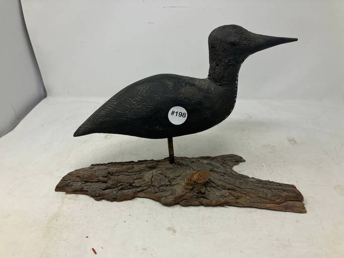 Early Carved Shore Bird