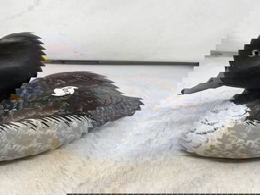 Chauncey Wheeler Hen Goldeneye Duck Decoy