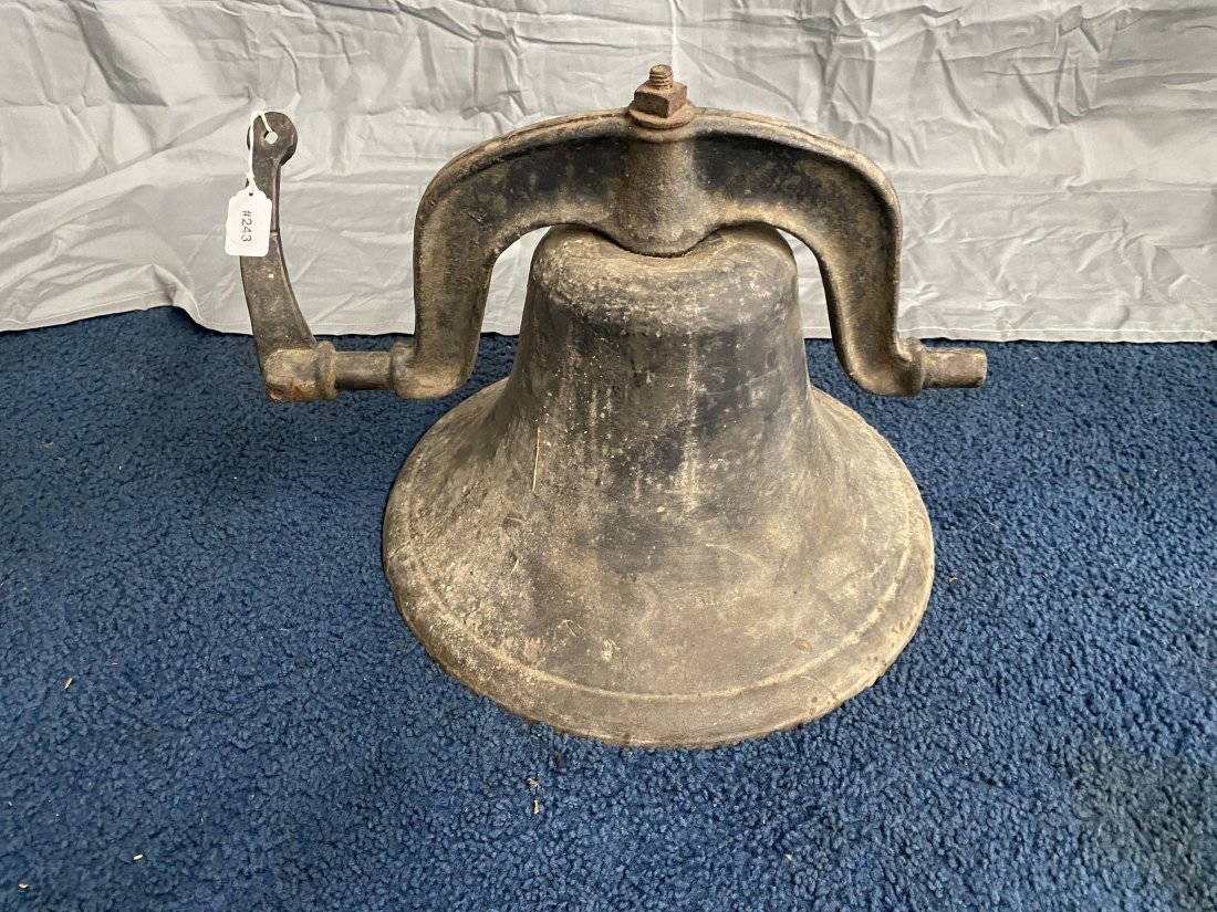 Antique Cast Iron Bell Auction