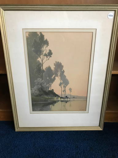 A. Jacob Print "spring In Normandy"