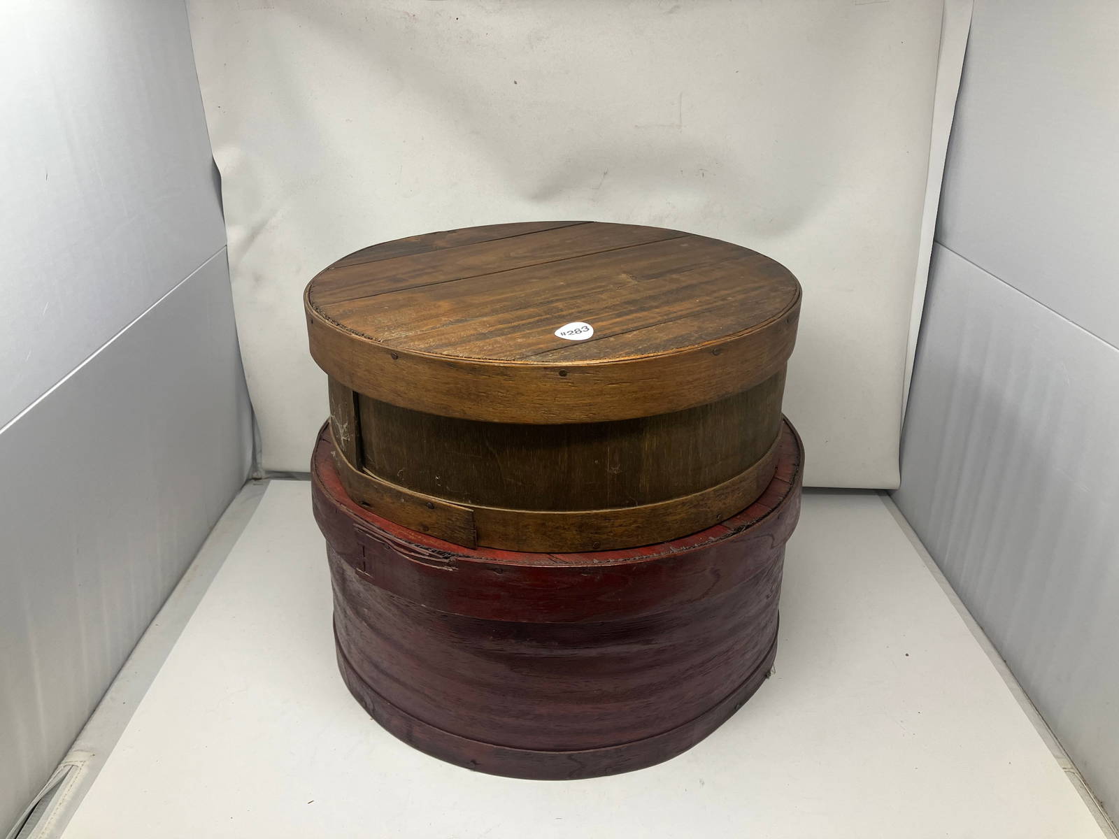 Two Banded Boxes Auction