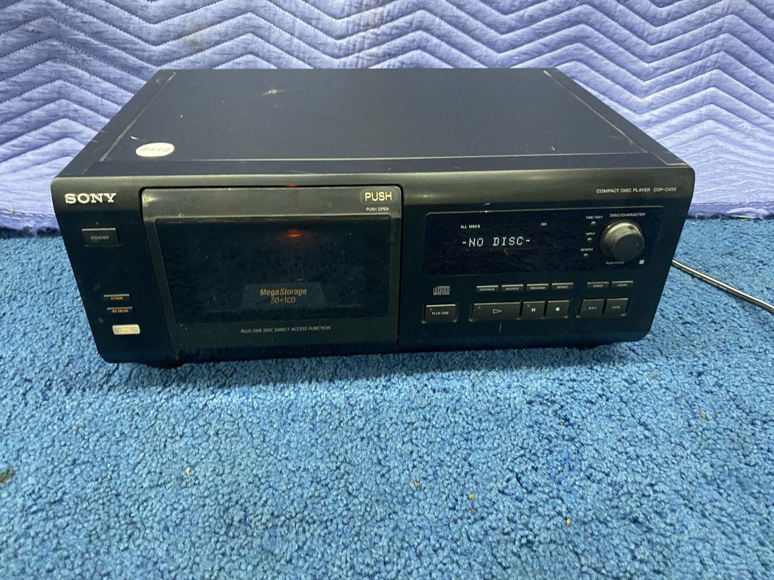 Sony Multi Disc Cd Player Auction