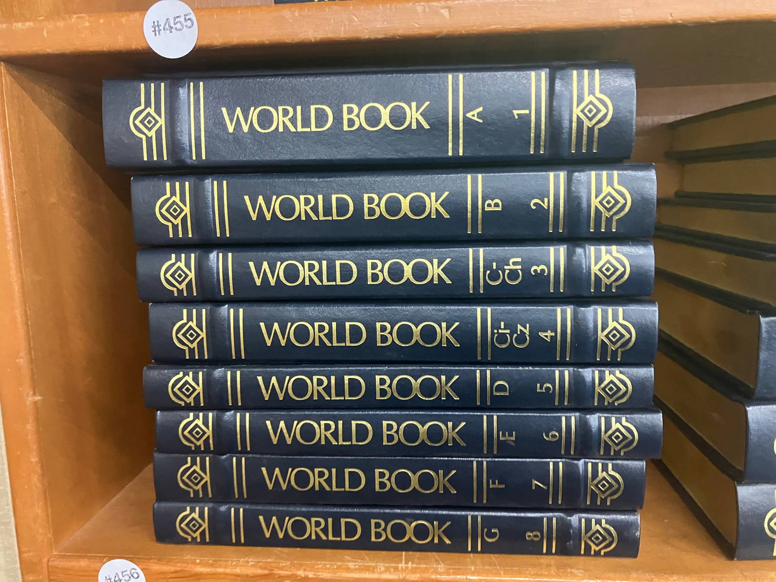 Leatherbound Set Of World Book Books Auction