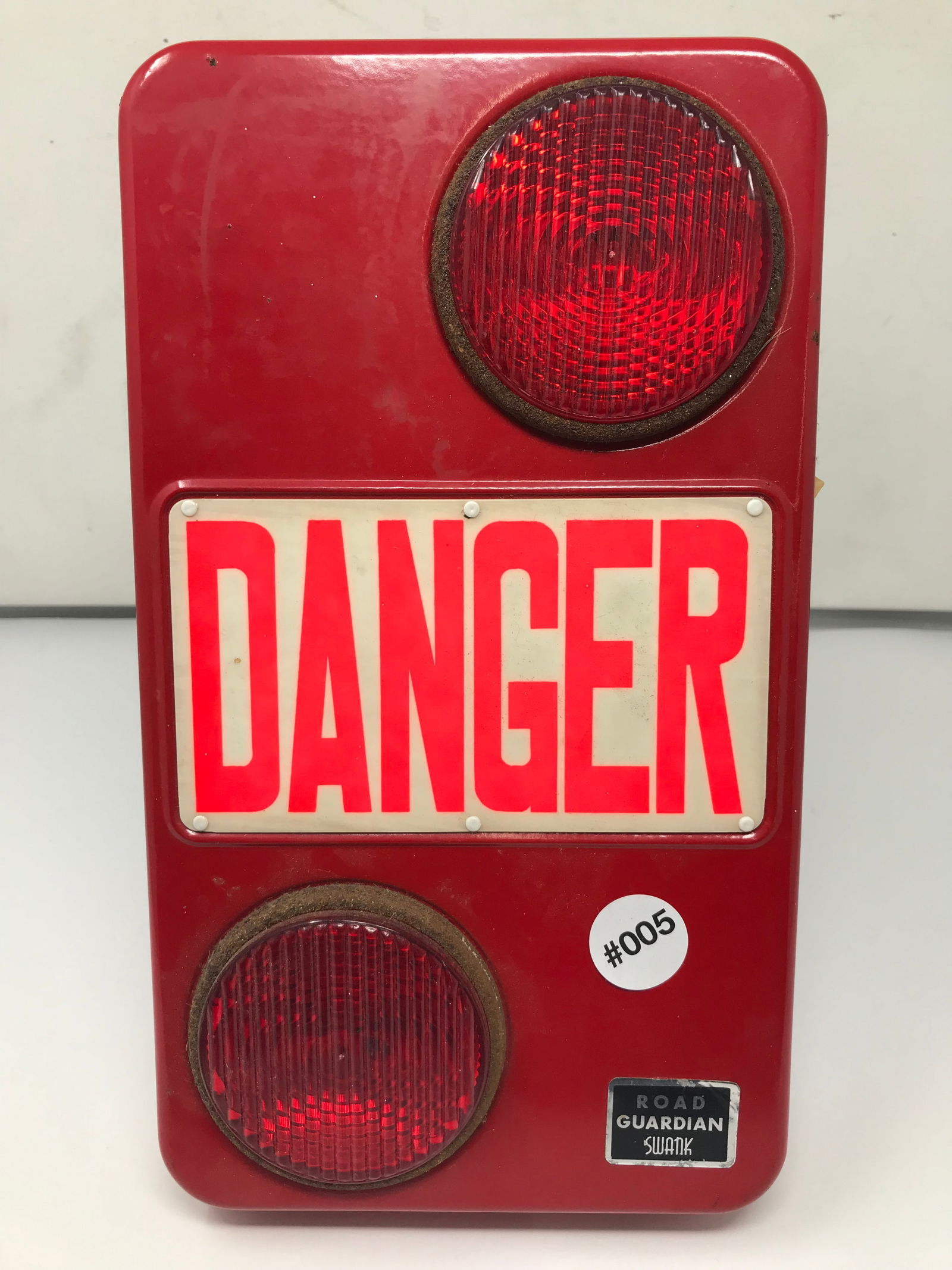 Vintage Danger Sign Auction