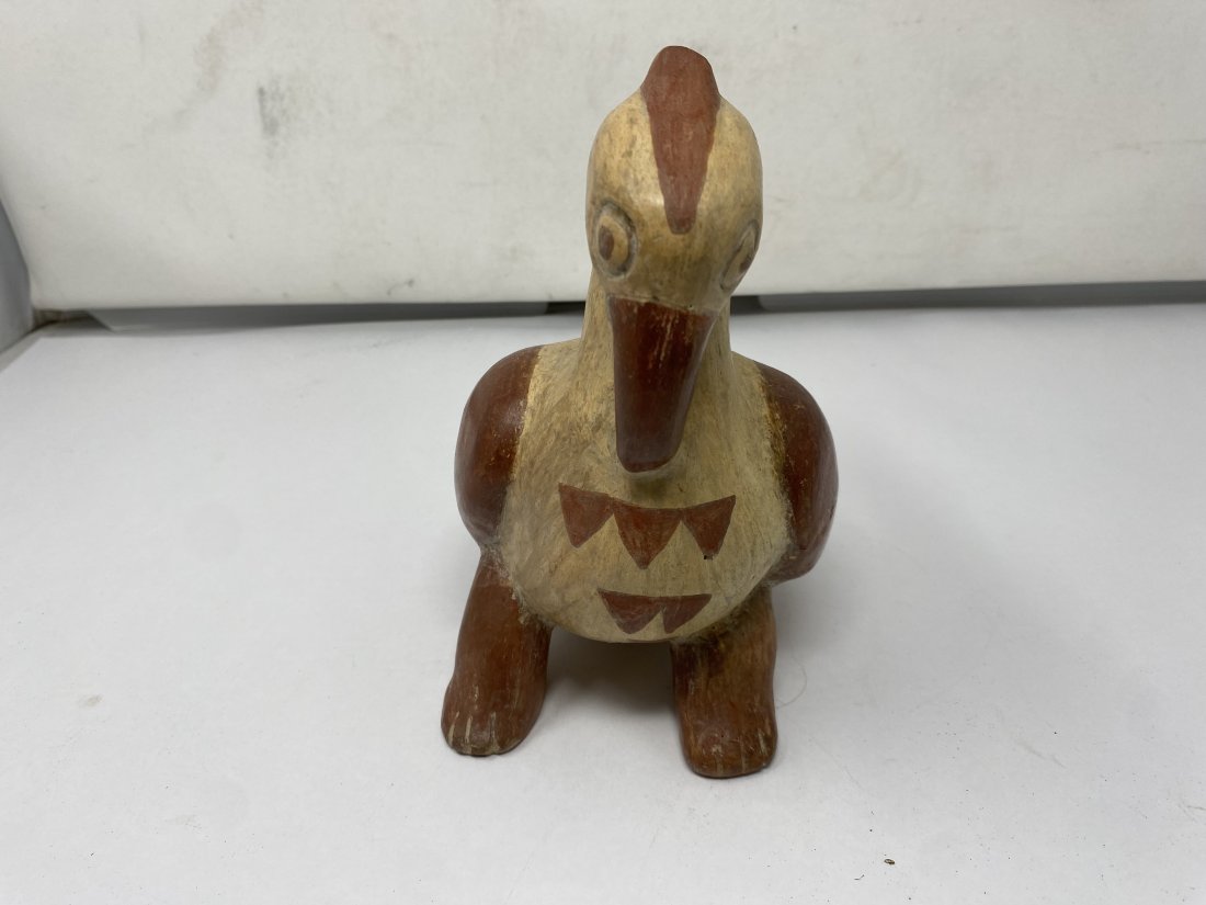 Effigy Pottery Bird Auction