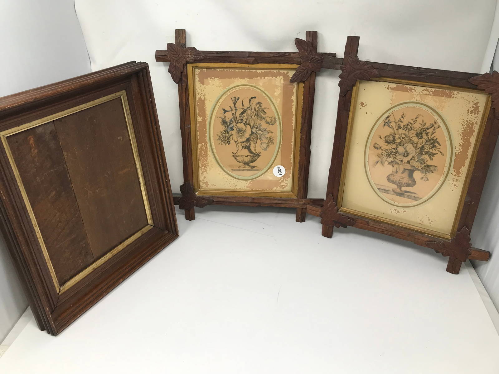 Three Victorian Frames Auction