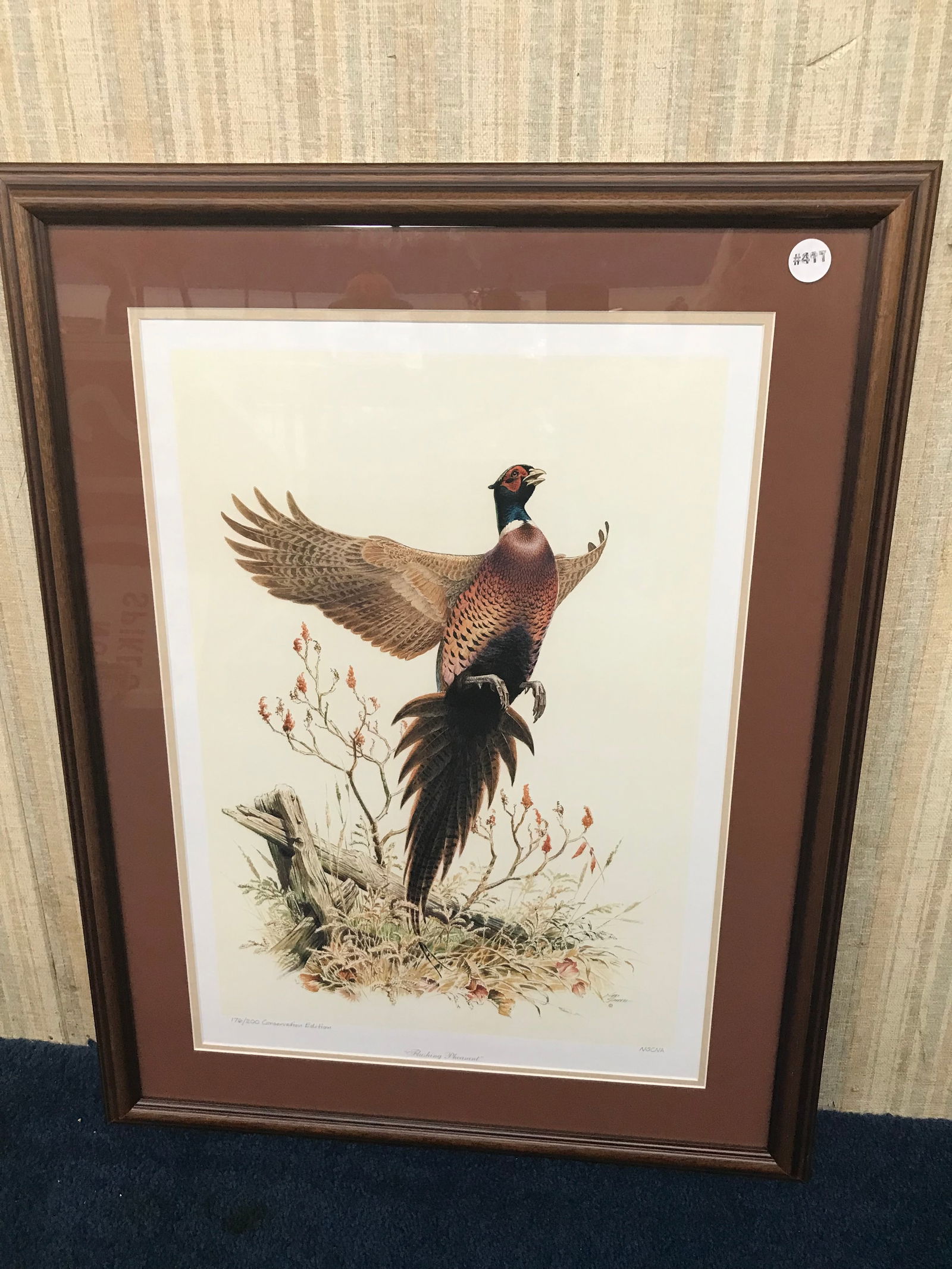 Fishing Pheasant Print By Ned Smith Auction