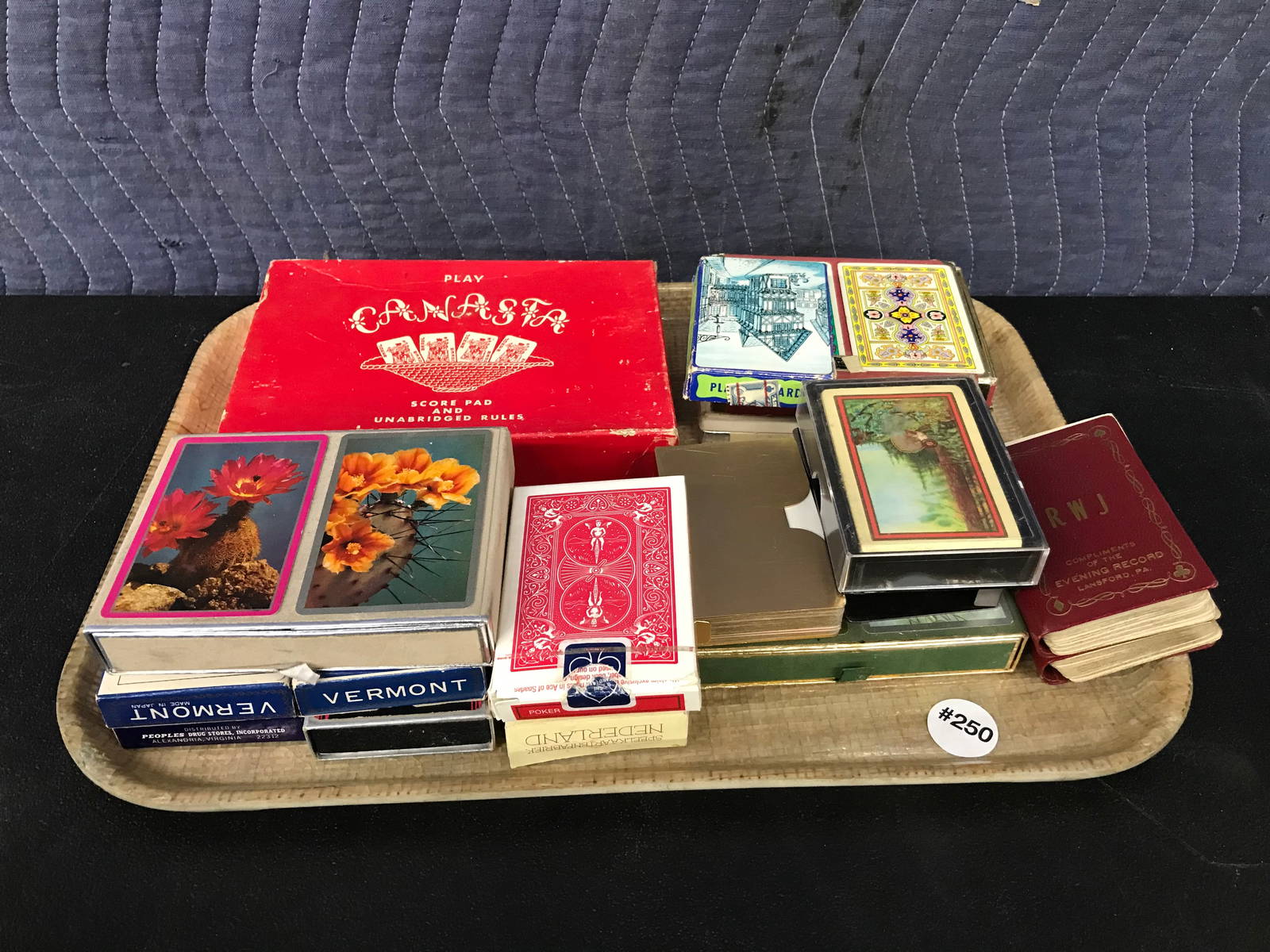 Grouping Vintage Playing Cards Auction