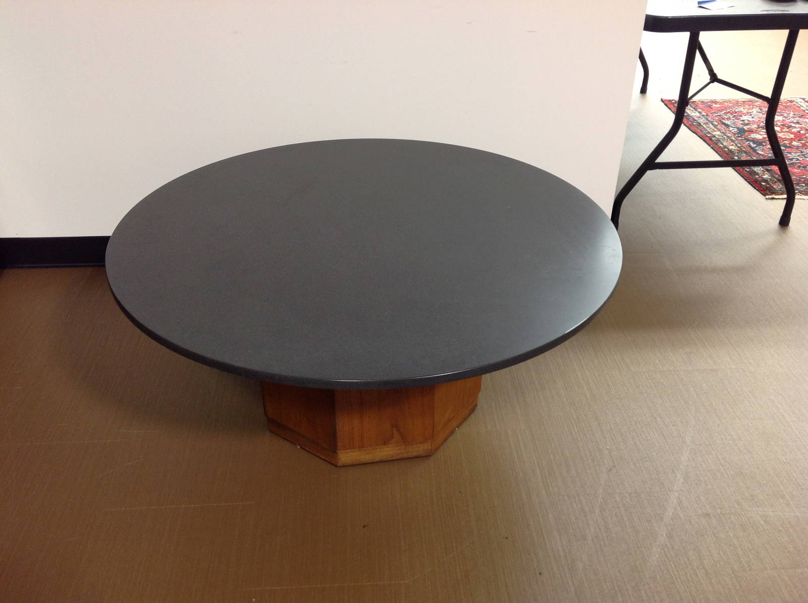 Mcm Fred Kemp Slate Octagonal Table Auction