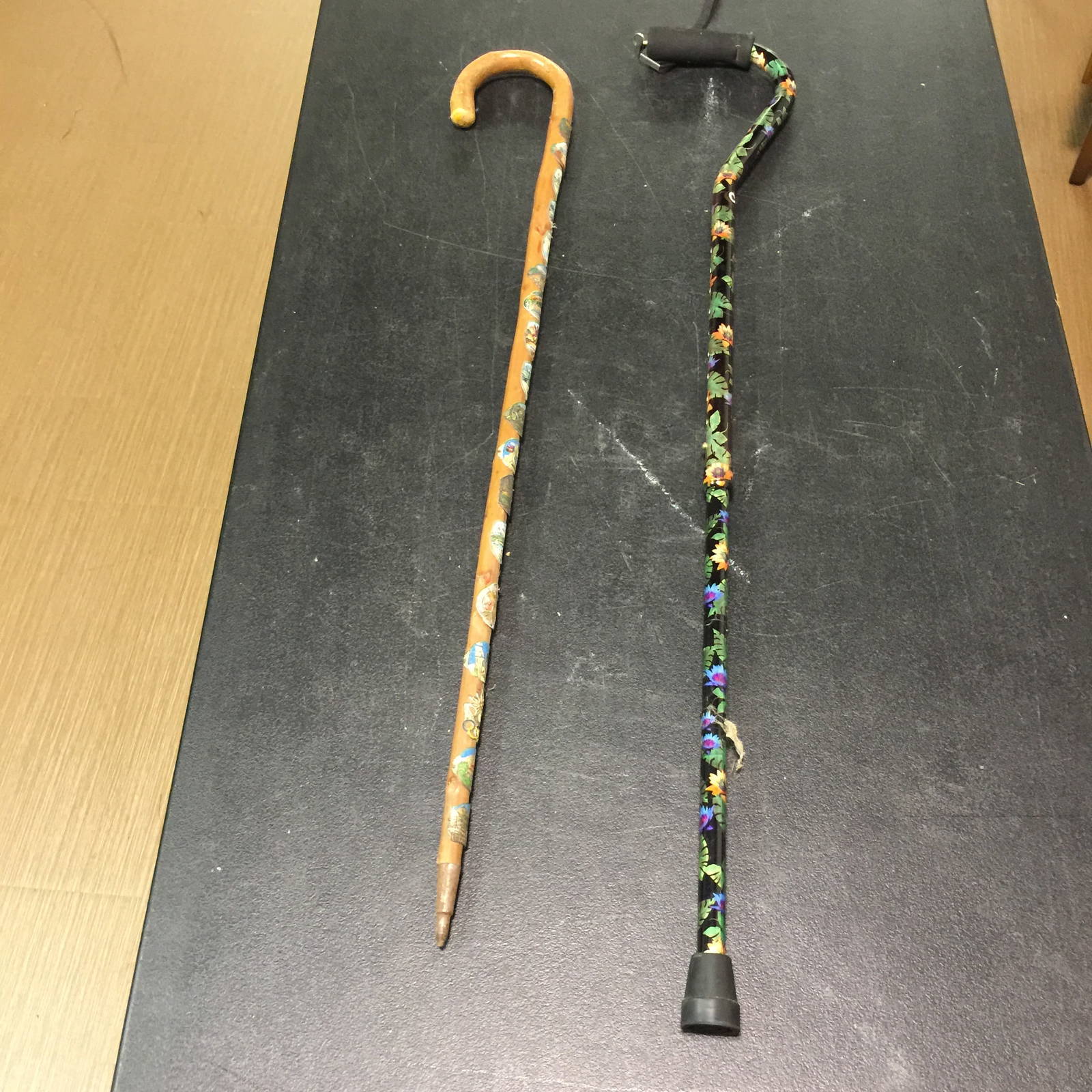 Two Walking Sticks Auction