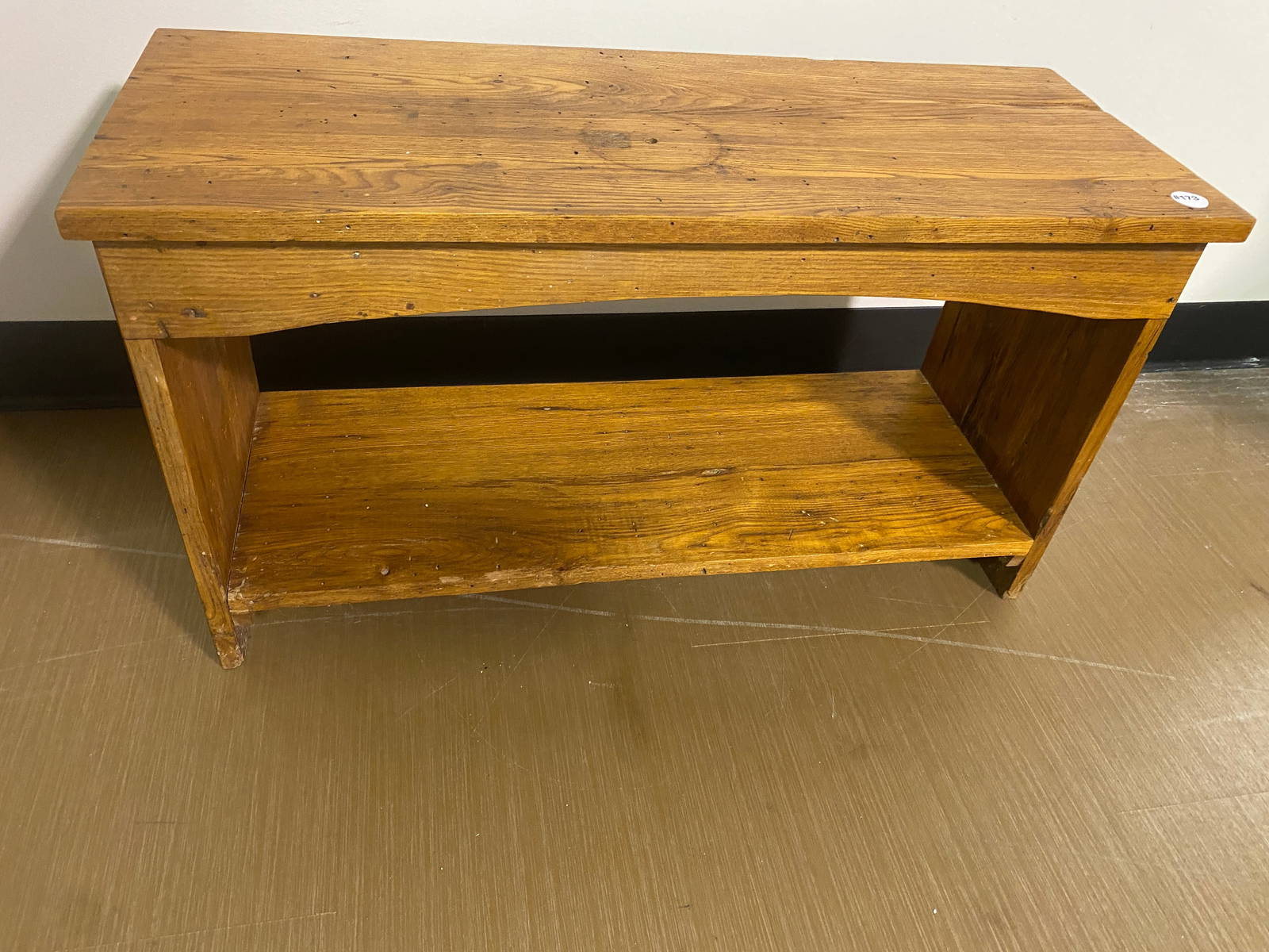 Primitive Bucket Bench Auction