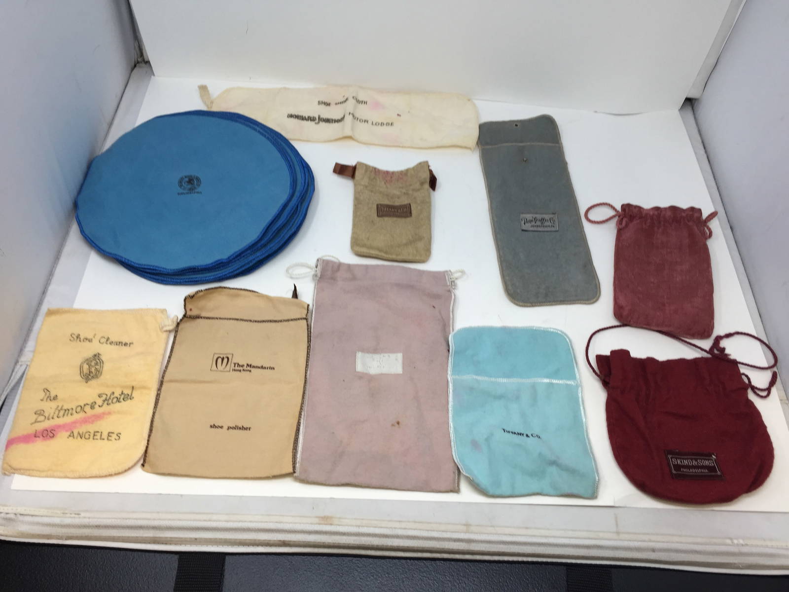 Vintage Silver Storage Bags Auction