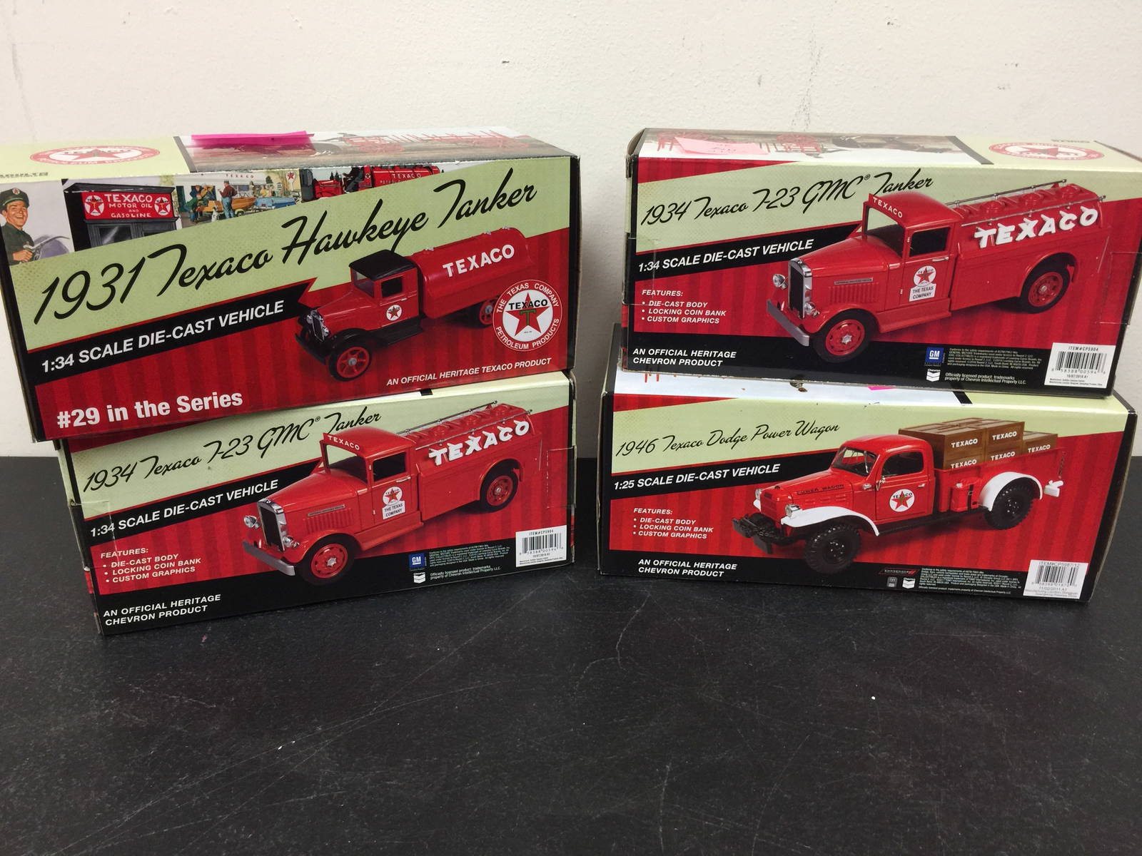 Texaco Die Cast 1:25 Scale (4) Auction