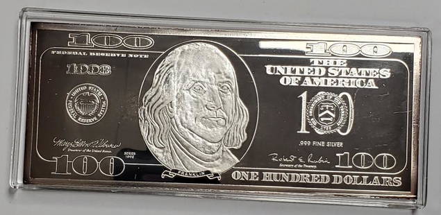 Washington Mint Quarter Pound .999 Silver
