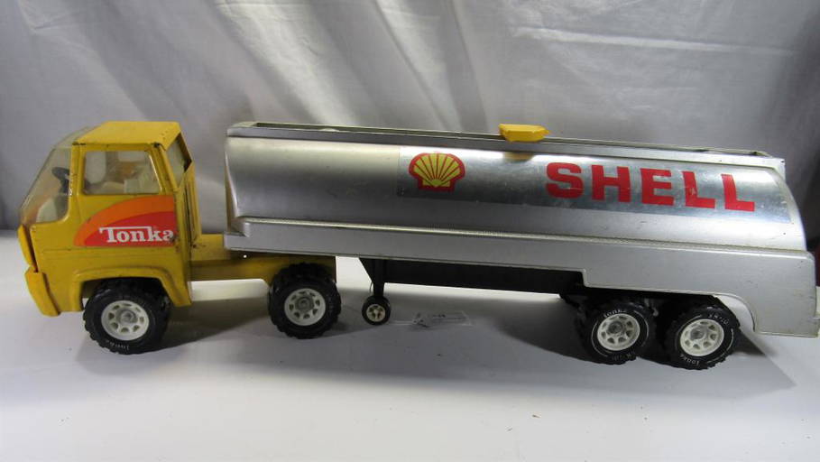 Vintage Tonka Shell Gas Tanker Truck - May 28, 2020 | Premier Auctions ...