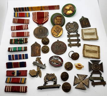 Wwii Us Army Medals & Ribbons