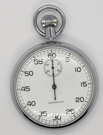 Vintage Wakmann Stop Watch Runs Great!