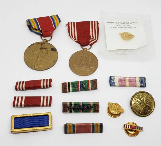 Wwii Us Army Medals & Ribbons