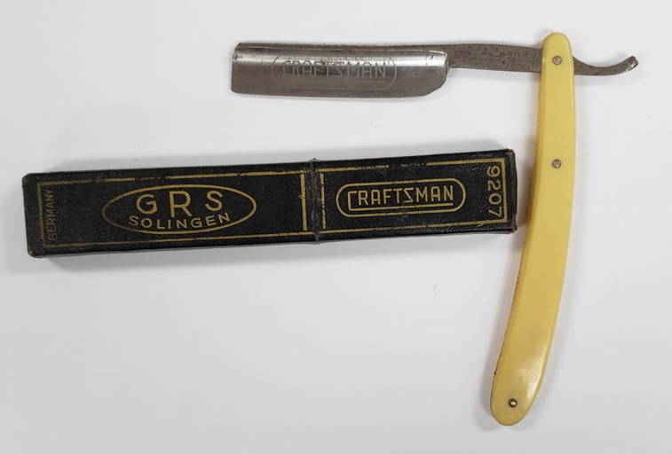 Antique Grs Solingen Craftsman 9207 Straight Razor
