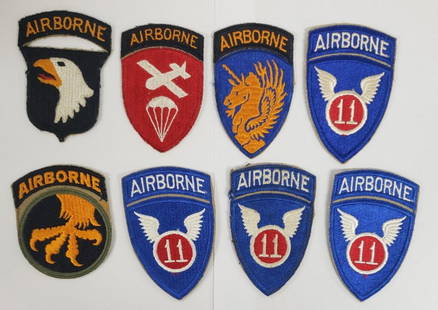 Wwii Us Army Airborne Shoulder Patches