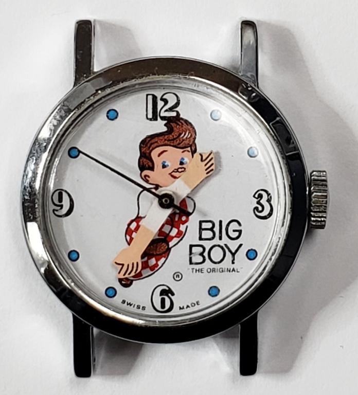 For Auction: VTG BIG BOY WATCH SWIIS MADE (#0142) on May 27, 2021 ...