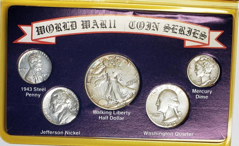 World War II Coin Series Silver Set - Jun 17, 2021 | Premier Auctions ...