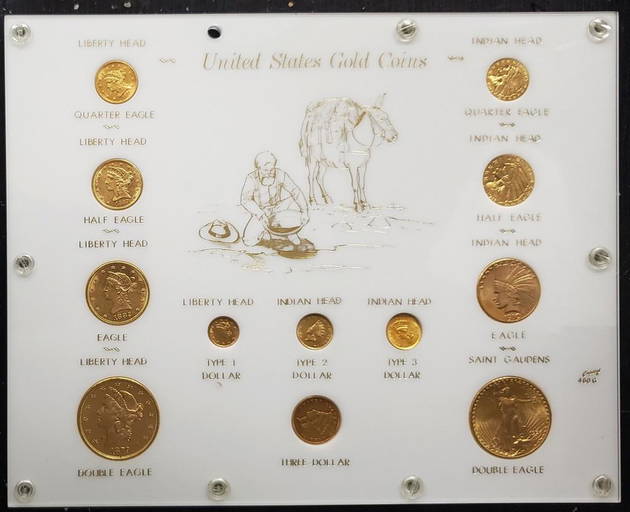 United States Gold Coin Type Set (12 Coins)