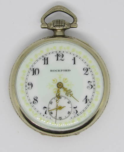 Rockford Fancy Dial Pocket Watch