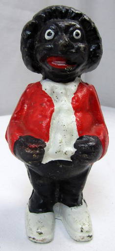 Vintage Americana Cast Iron Bank