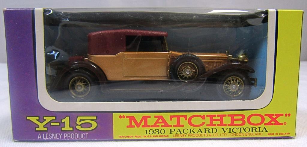 Vintage Matchbox Y 15 1930 Packard Victoria Car;