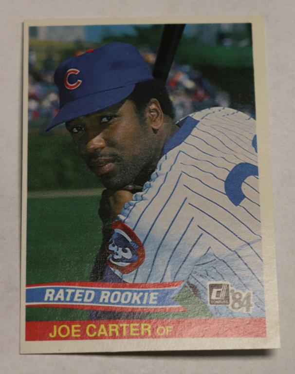 1984 Donruss Joe Carter Rookie Card